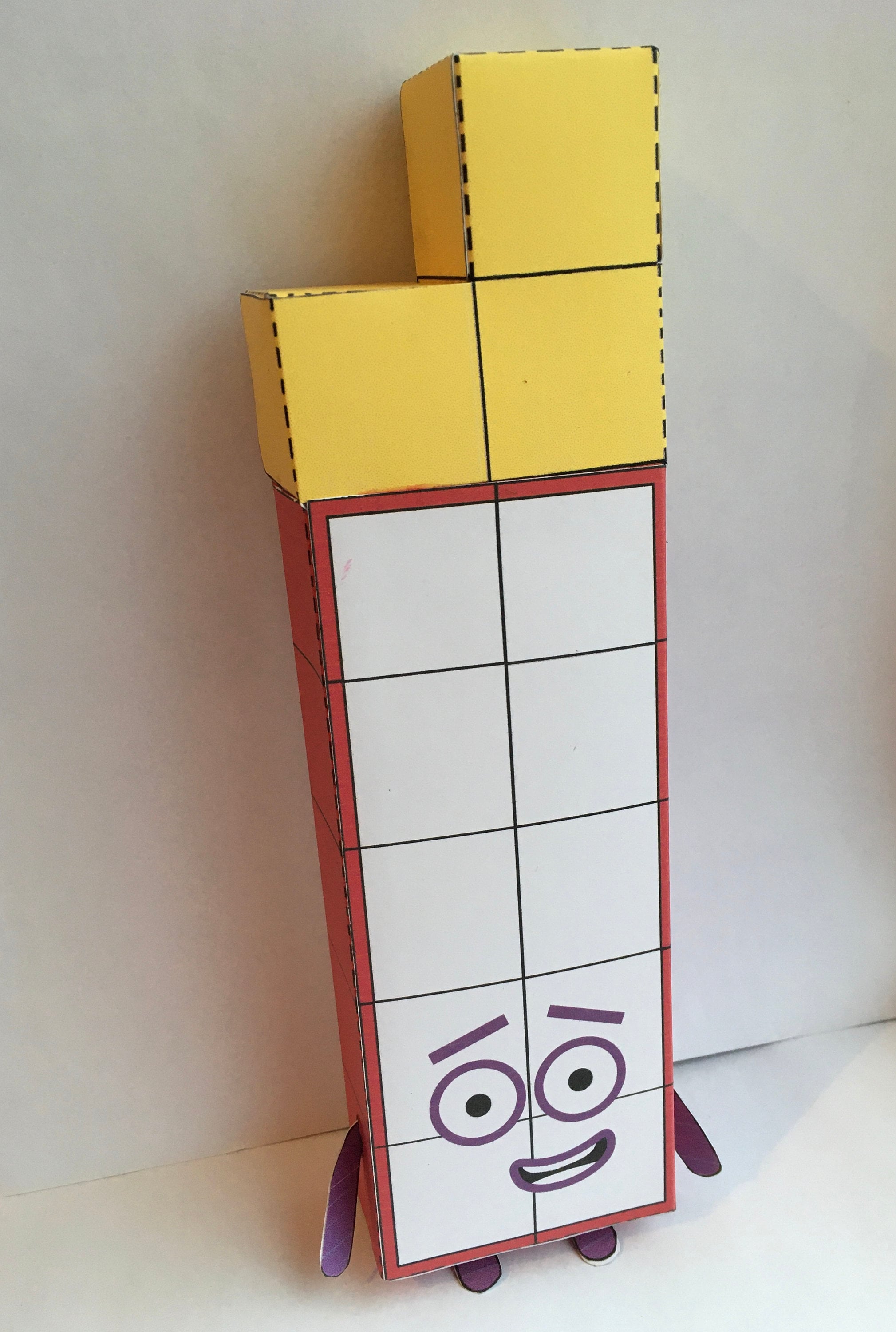 Numberblocks 610 Printable Paper Toys Origami Templates-etsy Buy Kids