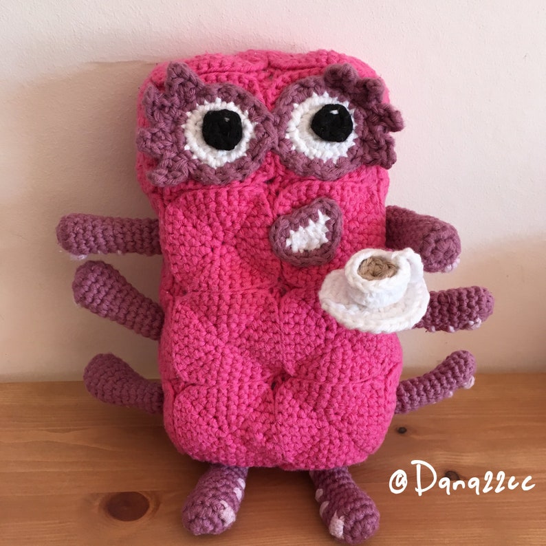 Numberblocks Octoblock Number 8 PDF Crochet Pattern for Soft | Etsy Ireland