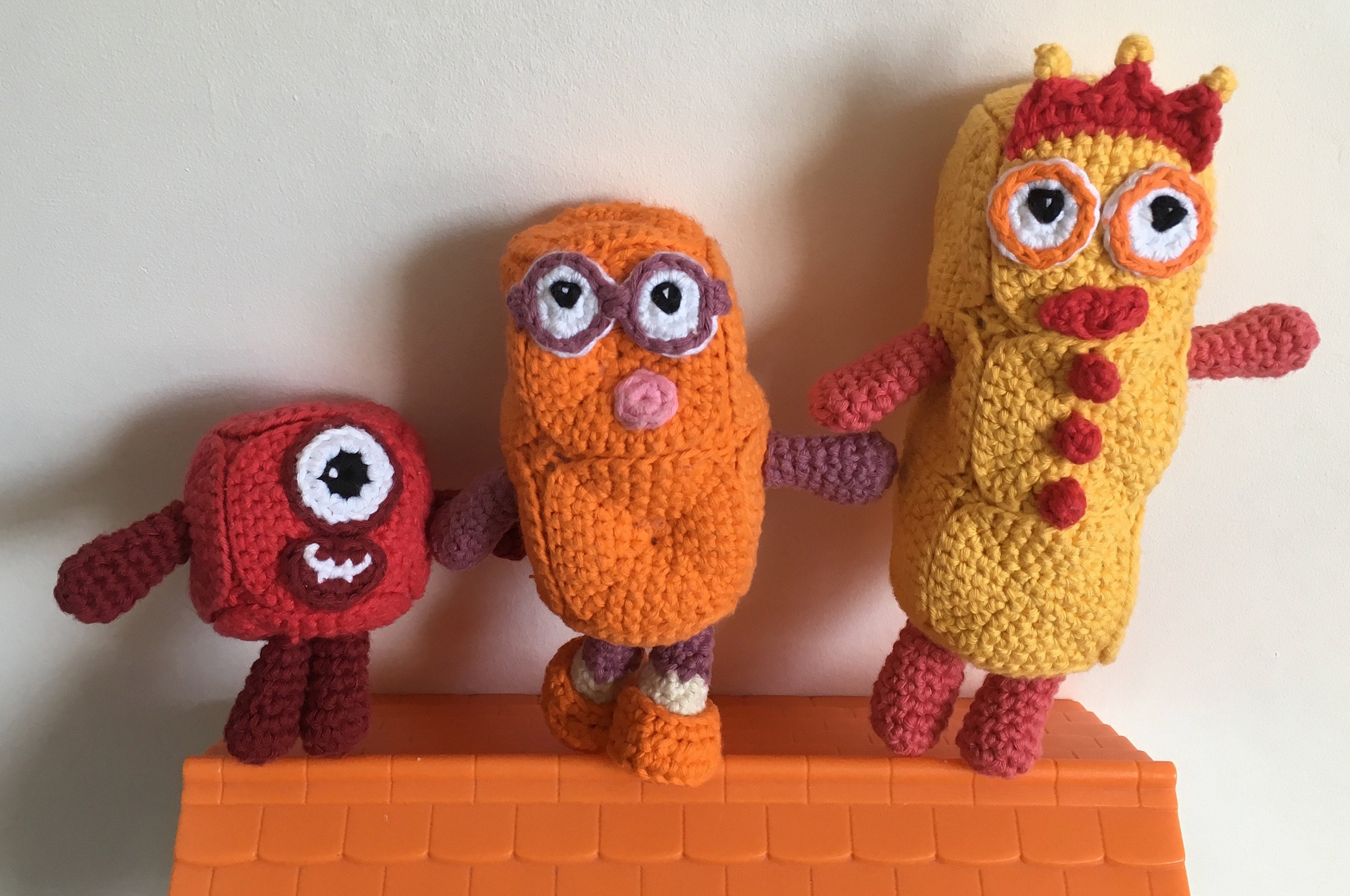 Numberblocks Number 2 PDF Crochet pattern for soft toy in UK & | Etsy