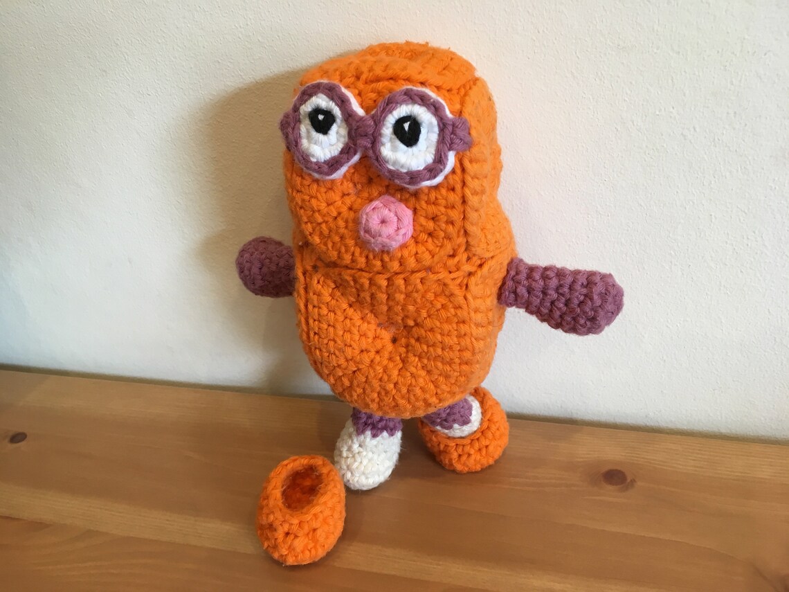 Numberblocks Number 2 PDF Crochet Pattern for Soft Toy in UK & US Terms ...