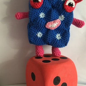 Numberblocks Number 6 PDF Crochet Pattern for Soft Toy in US & UK Terms ...