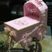 Card Box Stroller/ Pink and Silver Card Box/ Girl Baby Shower/ | Etsy