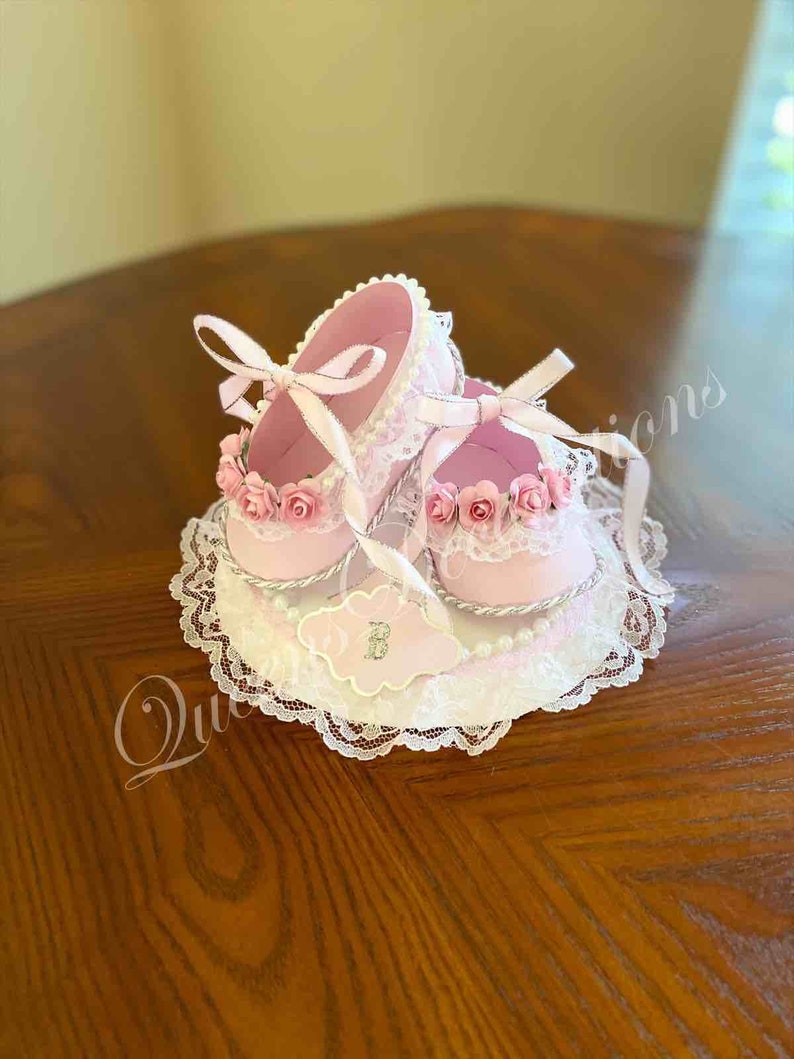 Ballerina Cake Topper Shoes/ Customizeable Cake Topper/ Pink - Etsy