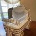 Elegant White and Gold Diaper Stroller/ Beautiful Baby Shower - Etsy