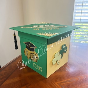 Graduation Card Box/ Customizable Graduation Card Box/ Graduation Party ...