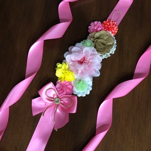 Mommy to Be Sash/ Maternity Sash/ Set of Mommy and Daddy to Be Pin ...