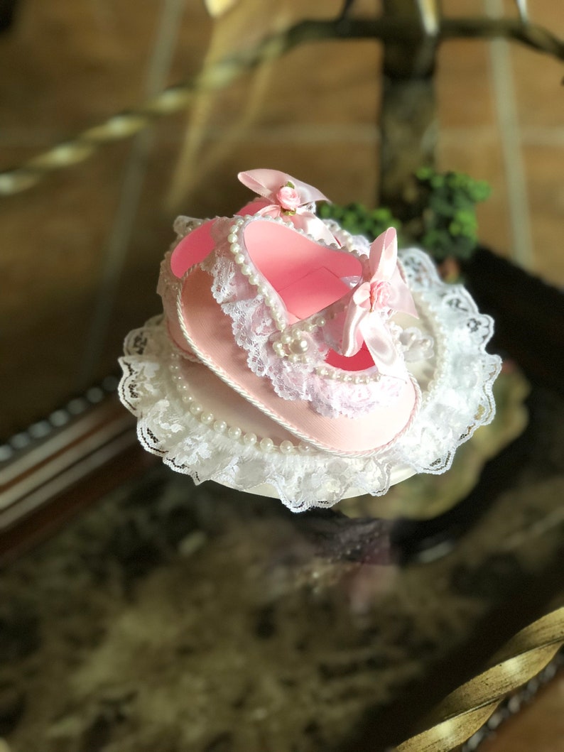 Fancy Shoe Cake Topper/ Unique Cake Topper/ Girl Baby shoe/ | Etsy