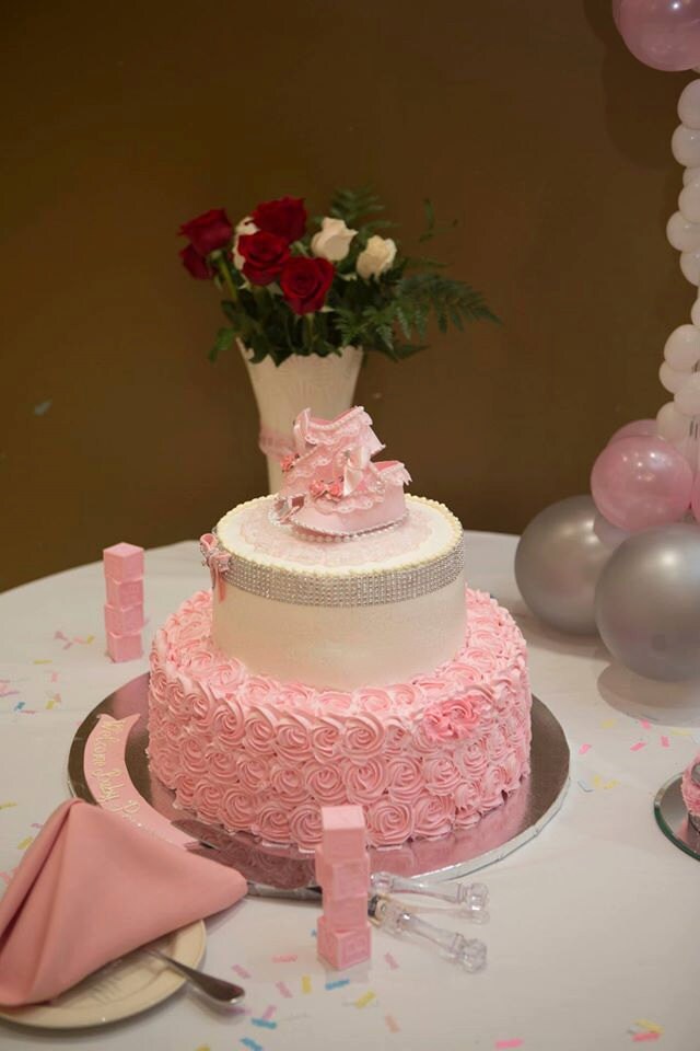 Unique Cake Topper/ Elegant Pink Shoes / Pink and Silver Shoes Cake ...