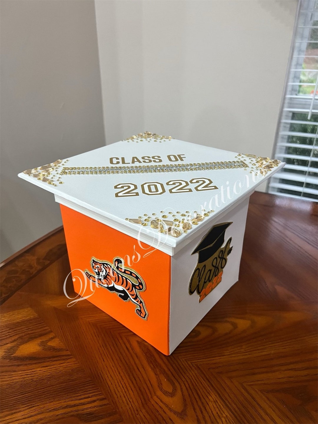 Graduation Card Box/ Customizable Graduation Card Box/ Graduation Party ...