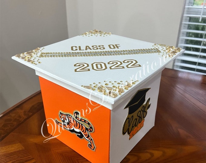 Graduation Card Box/ Customizable Graduation Card Box/ - Etsy