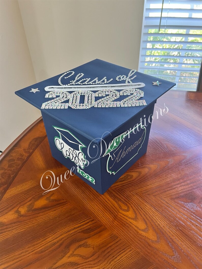 Graduation Card Box/ Customizable Graduation Card Box/ - Etsy