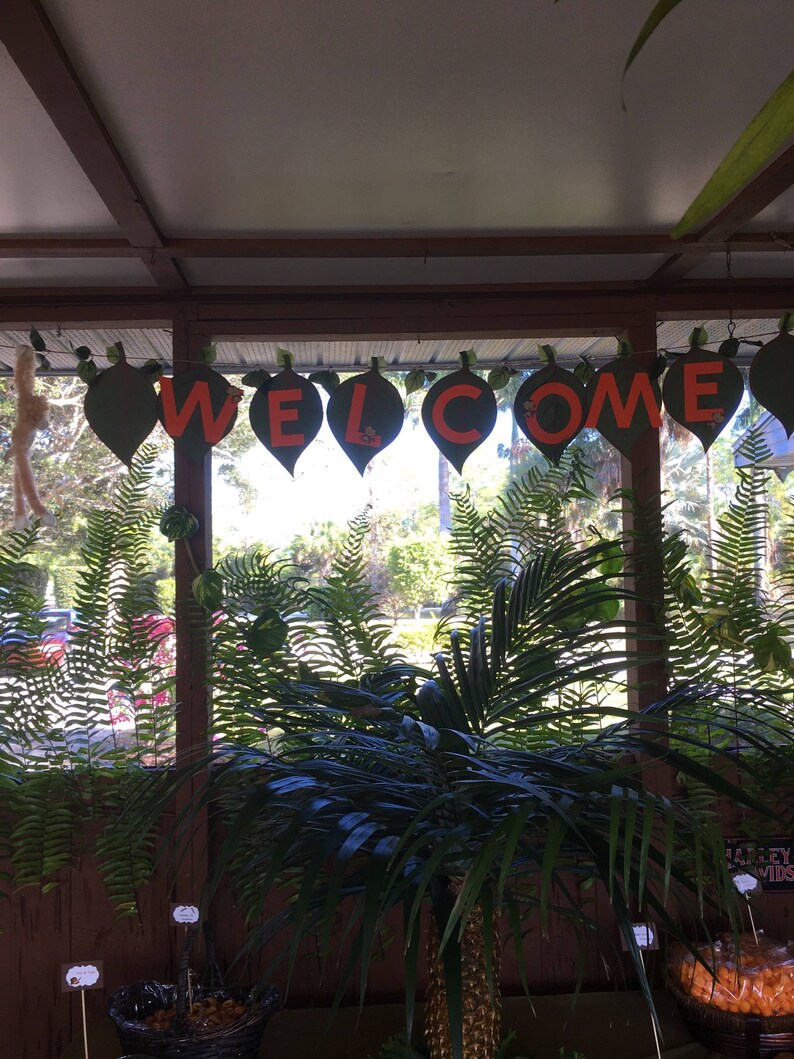 Safari Banner/Safari Baby Shower Welcome Banner/Boy Baby | Etsy
