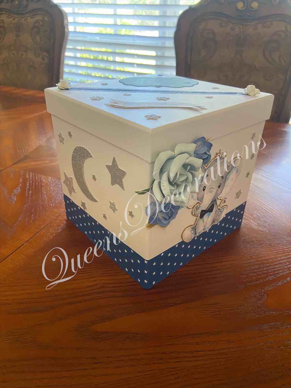 Tw Inkle Twinkle Themed Card Box/ Elephant Twinkle Twinkle Baby Shower ...