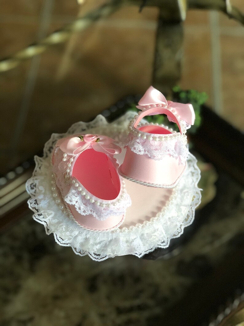 Fancy Shoe Cake Topper/ Unique Cake Topper/ Girl Baby shoe/ | Etsy