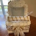 Elegant White and Gold Diaper Stroller/ Beautiful Baby Shower - Etsy