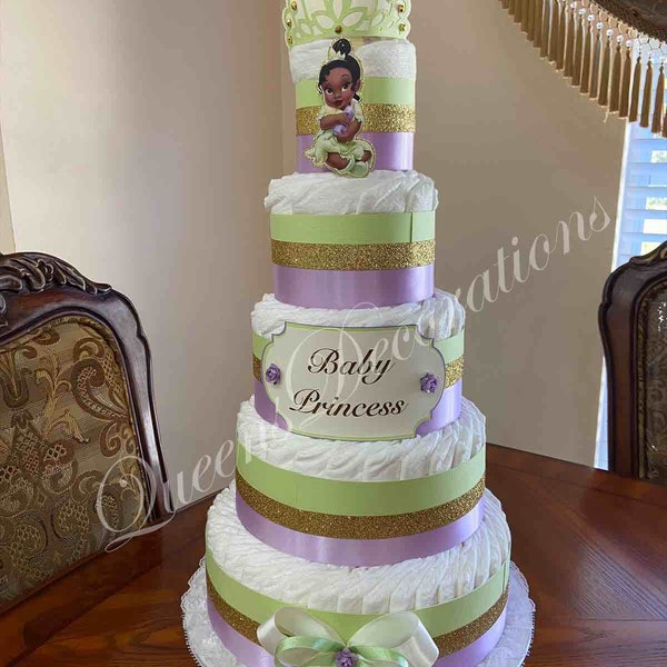 Princess Diaper Cake - Etsy