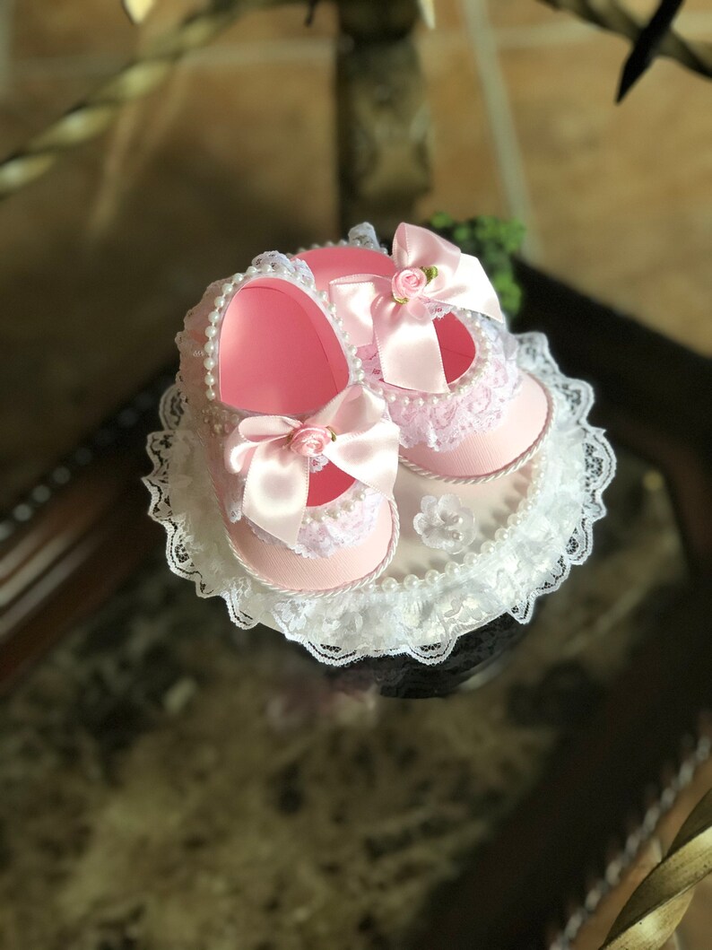 Fancy Shoe Cake Topper/ Unique Cake Topper/ Girl Baby shoe/ | Etsy