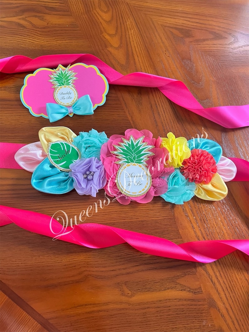 Mommy to Be Sash/ Maternity Sash/ Set of Mommy and Daddy to Be - Etsy