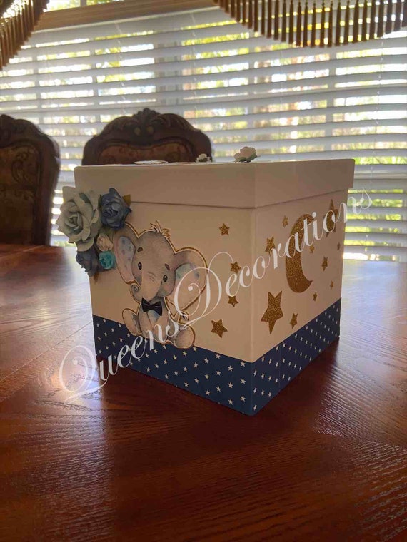 Tw Inkle Twinkle Themed Card Box/ Elephant Twinkle Twinkle - Etsy