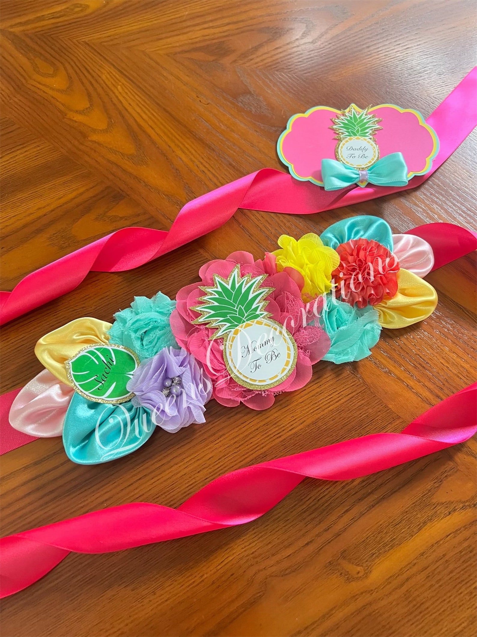 Mommy to Be Sash/ Maternity Sash/ Set of Mommy and Daddy to Be - Etsy