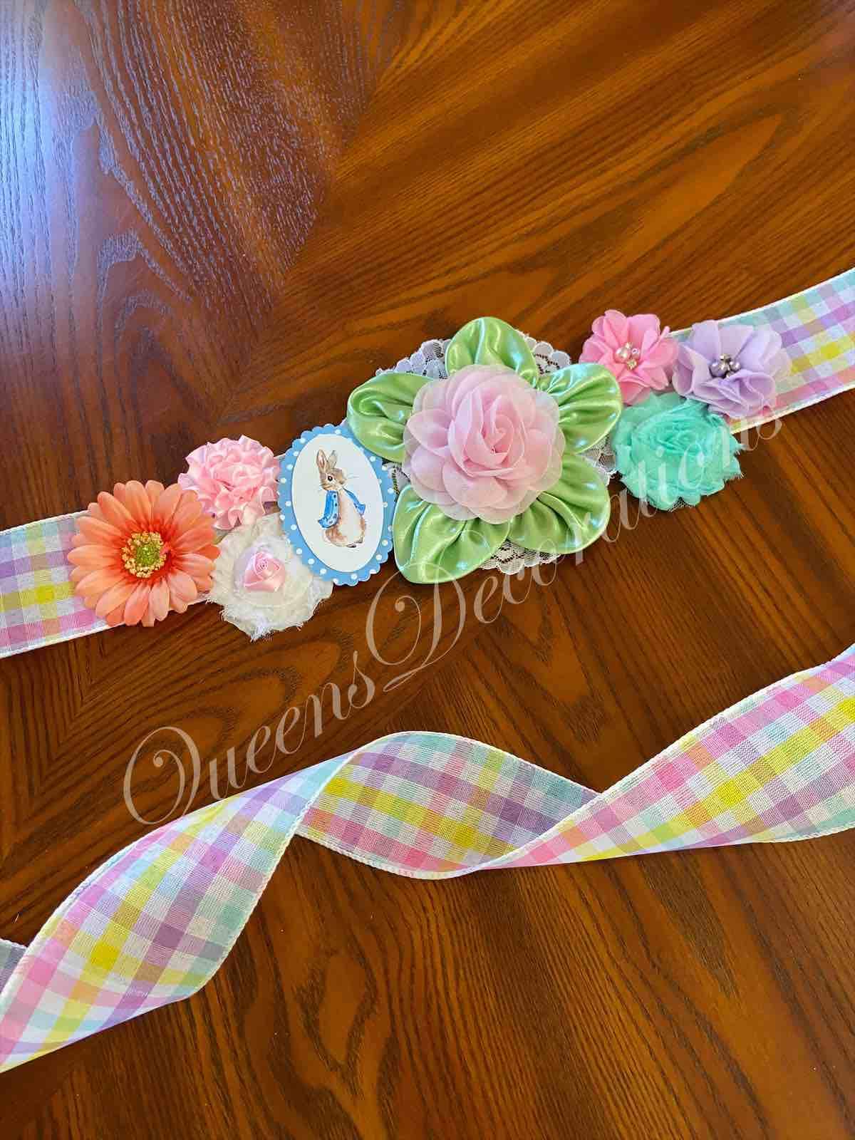 Mommy To Be Sash/ Spring Baby Shower/Pastel Colored Mommy To | Etsy