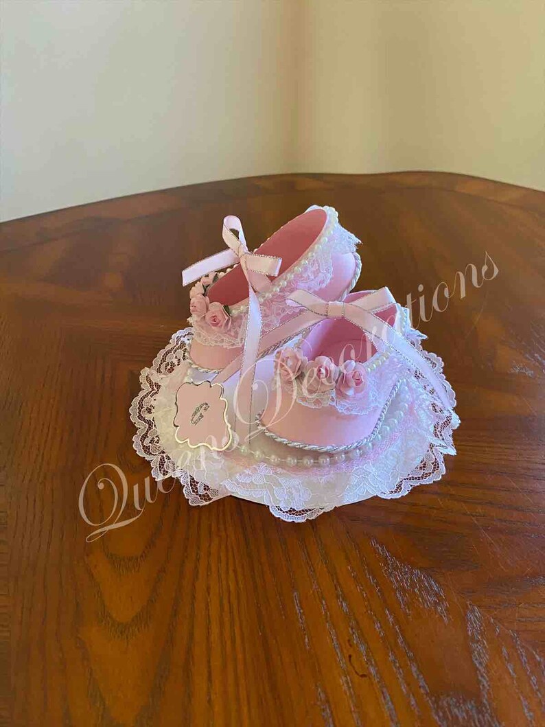 Ballerina Cake Topper Shoes/ Customizeable Cake Topper/ Pink - Etsy