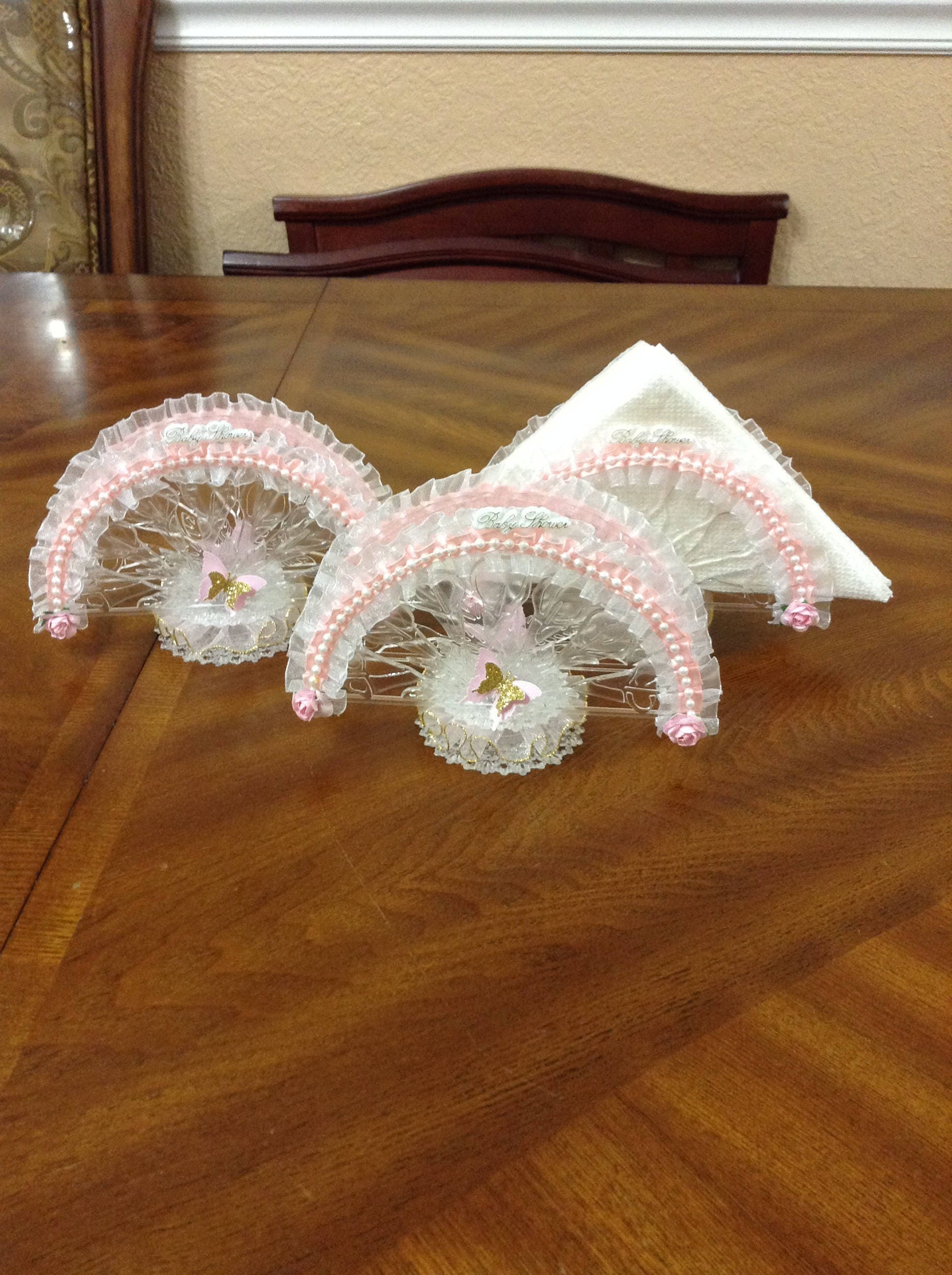 Plastic Party Napkin Holders Dozen / Elegant Napkin Base/ 1 | Etsy