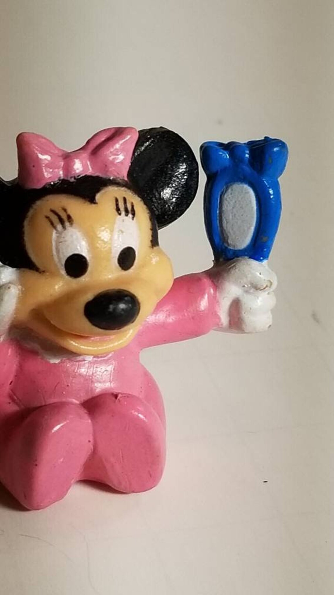 Vintage Minature Minnie Mouse PVC Figurine | Etsy