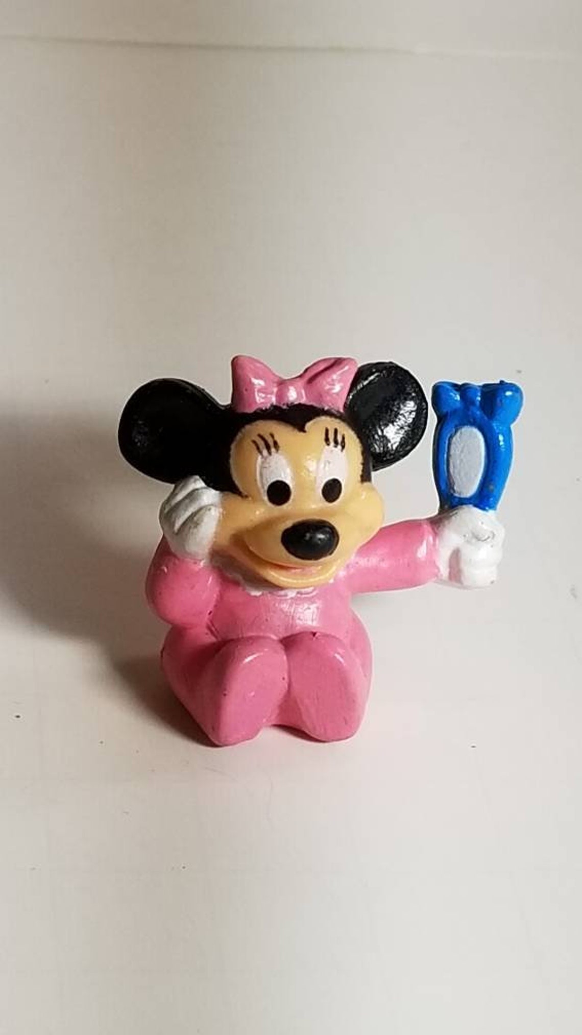 Vintage Minature Minnie Mouse PVC Figurine | Etsy