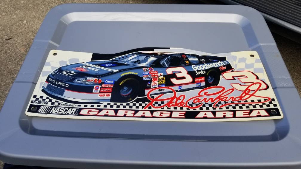Nascar number 3 dale Earnhardt vintage decor sign collectible race car ...