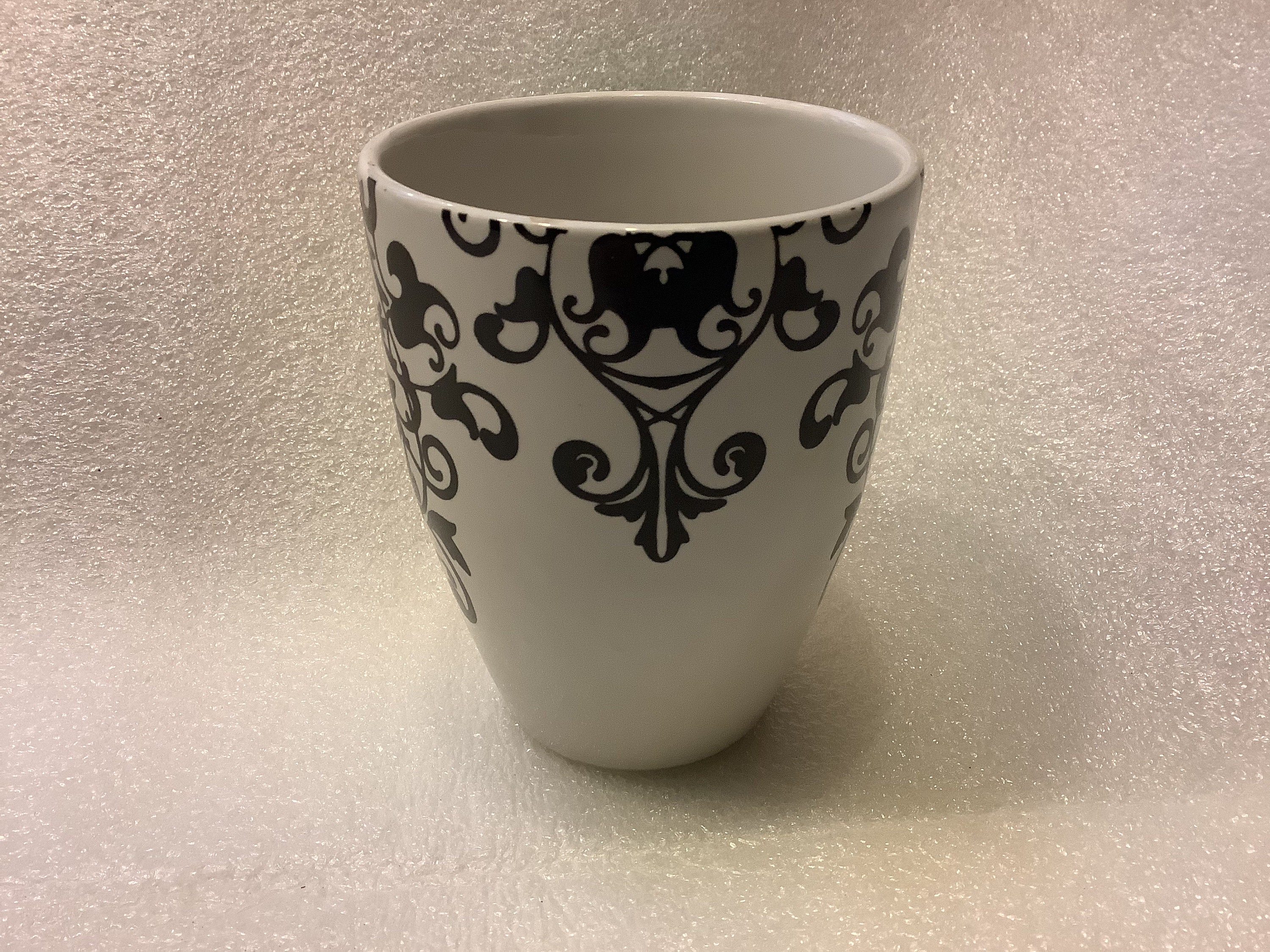 222 Fifth Coffee Mug Rococo Black and White Abstract - Etsy