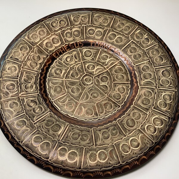 Turkey Copper Plate - Etsy
