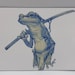Sumo Frog Sketch Art Print by Dela Longfish 8x10 and 5x7 Inches - Etsy