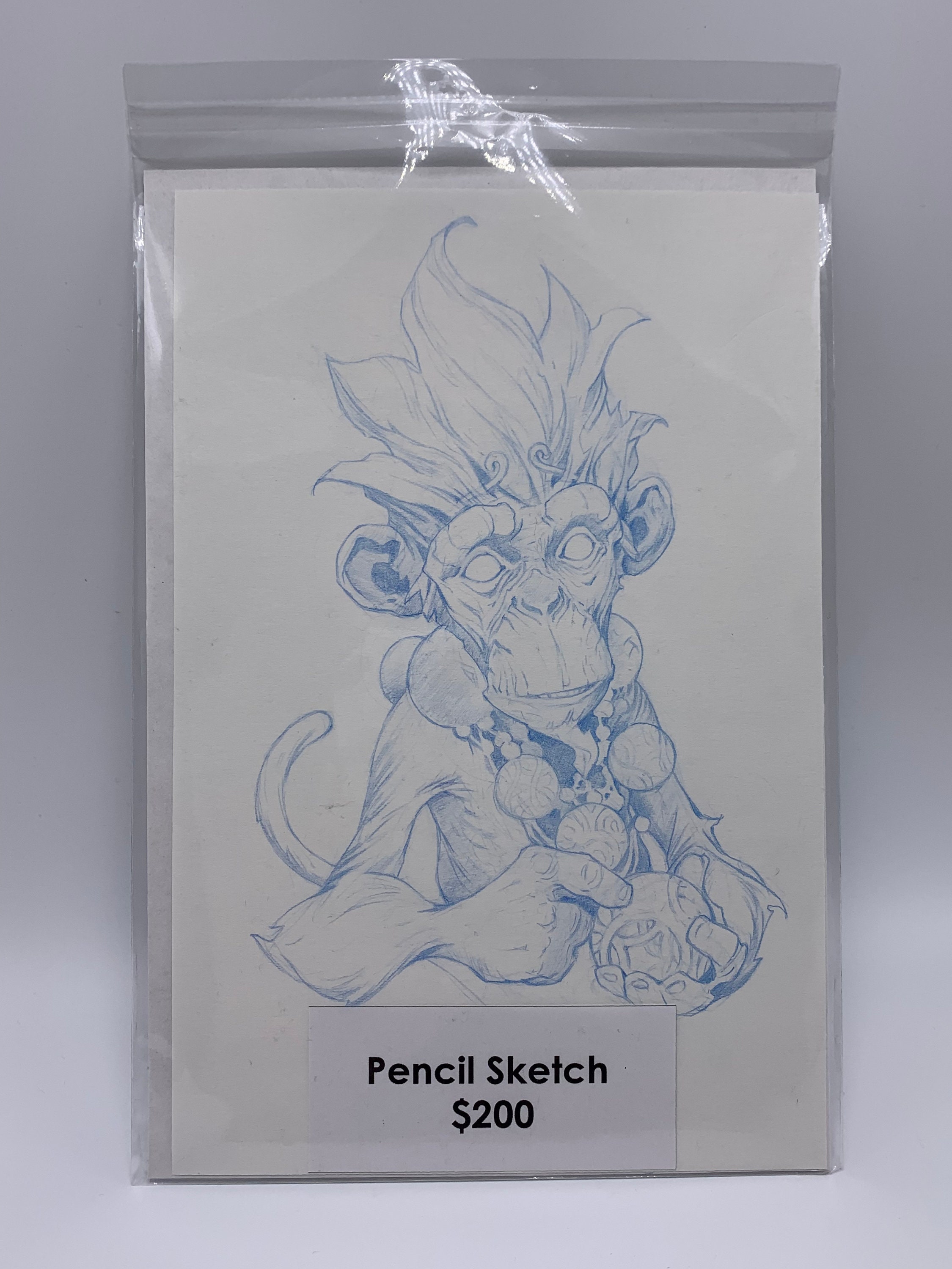 Monkey Drawings In Pencil