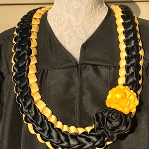 Graduation Lei VCU Lei Stealers Gear NFL Satin Ribbon Lei - Etsy