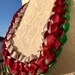 Graduation Lei Green and Maroon Lei Satin Ribbon Lei School Spirit Lei ...