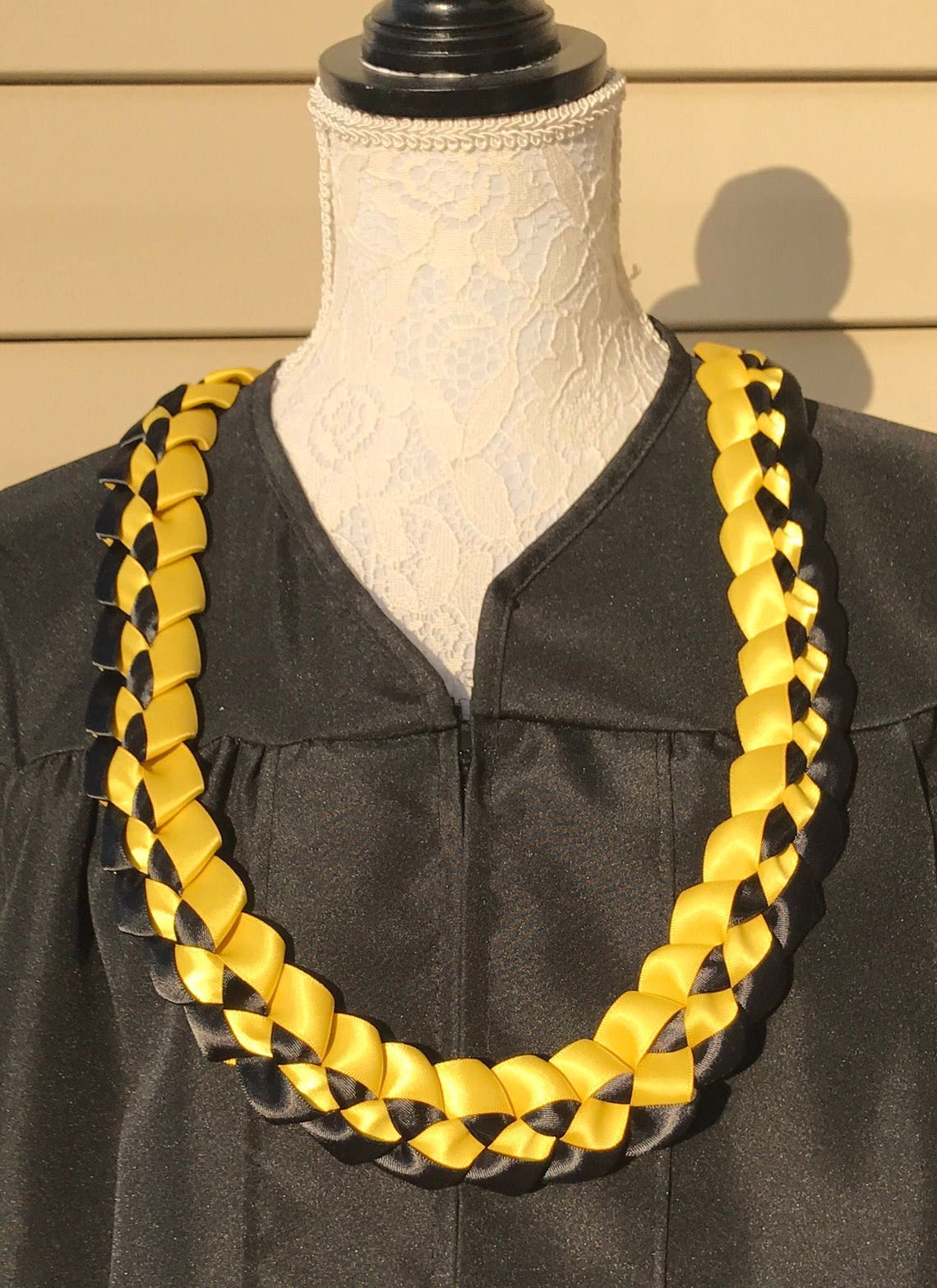 Graduation Lei VCU Lei Stealers Gear NFL Satin Ribbon Lei - Etsy