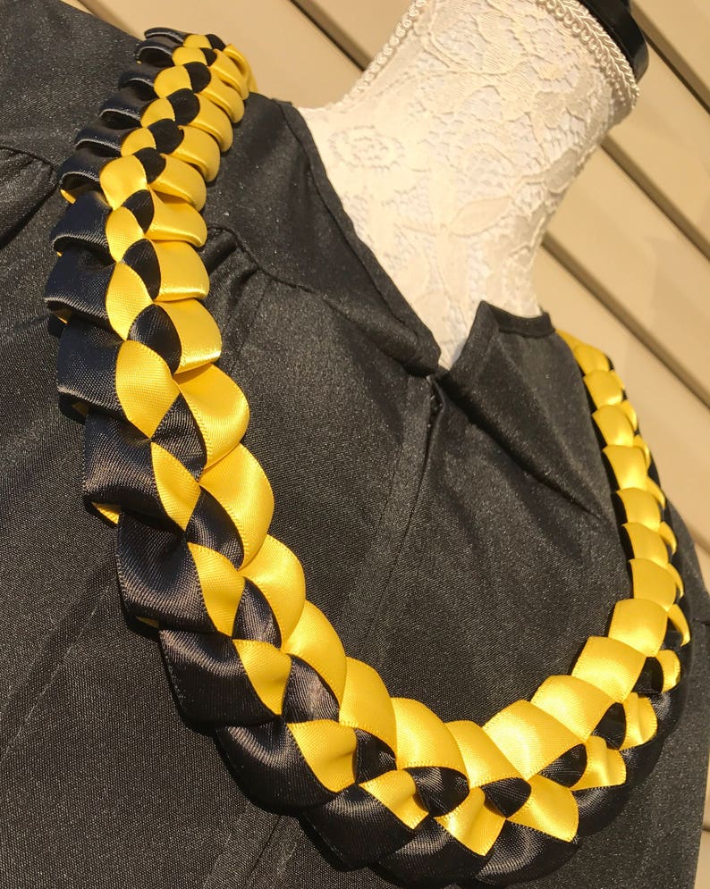 Graduation Lei VCU Lei Stealers Gear NFL Satin Ribbon Lei - Etsy