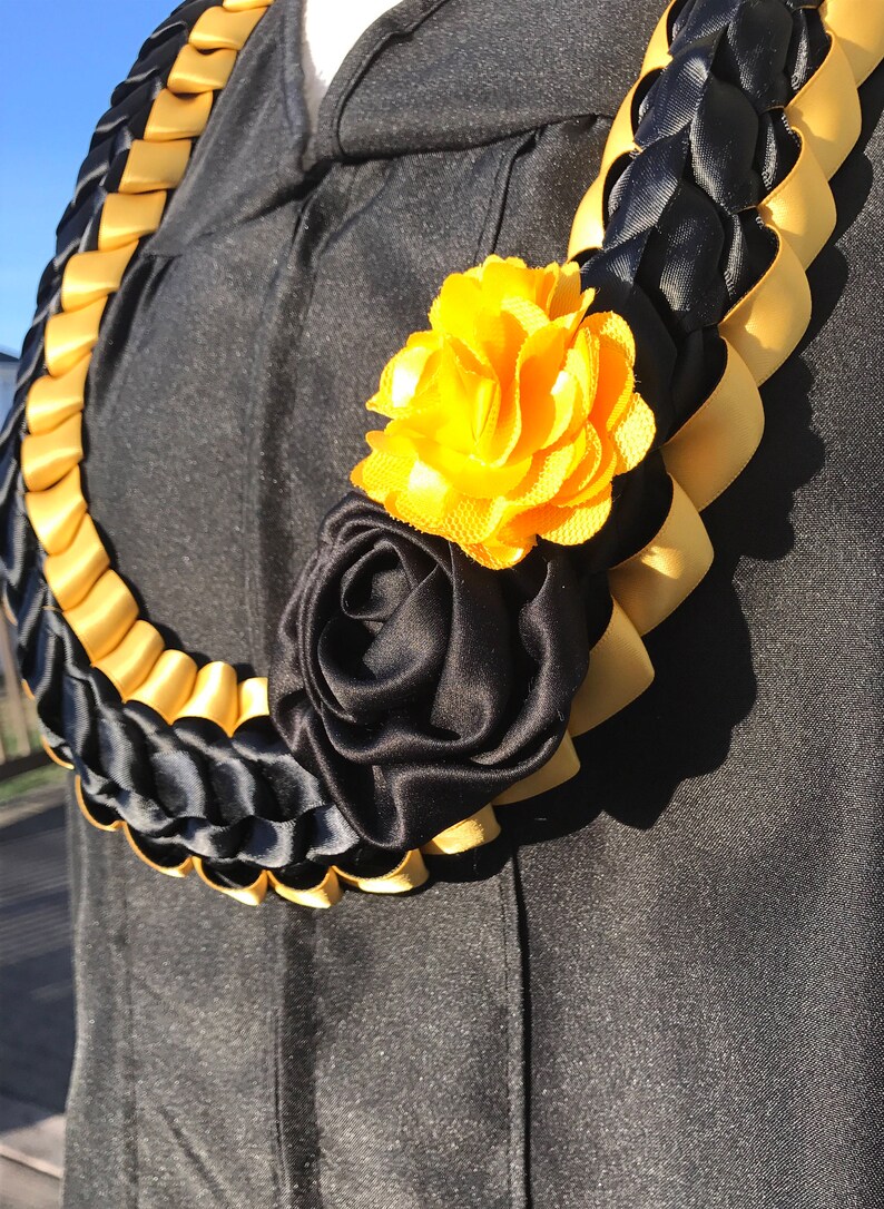 Graduation Lei VCU Lei Stealers Gear NFL Satin Ribbon Lei | Etsy