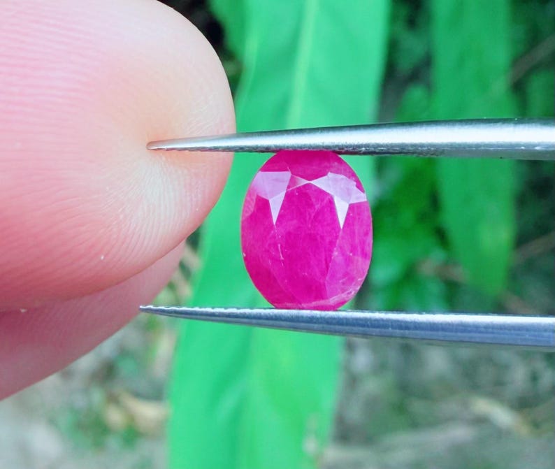 2.50 Carats Natural Ruby Burmese Mogok (untreated) - Etsy UK