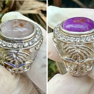 Rare Hackmanite UV Color Change,heckmanite and Small White Topaz ...