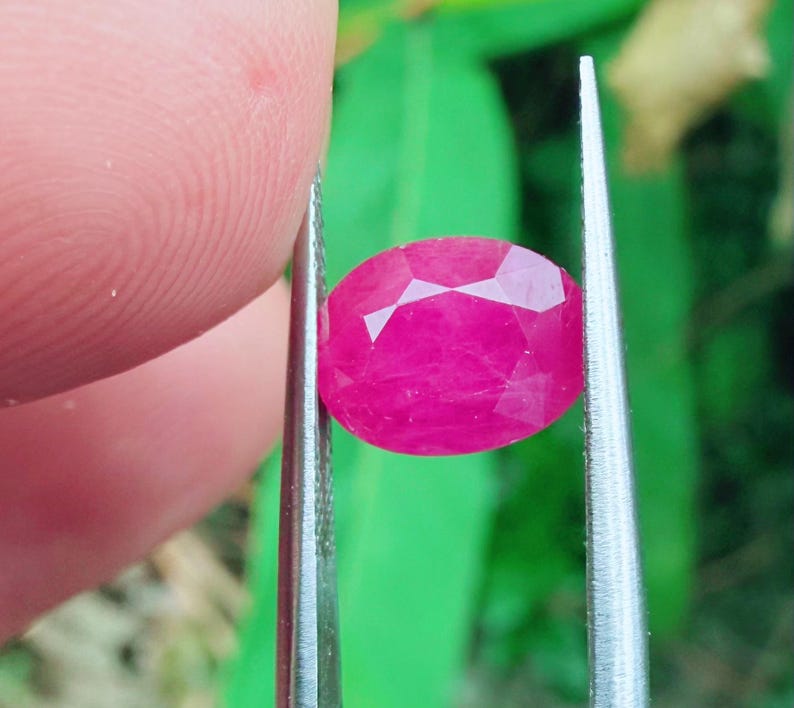 2.50 Carats Natural Ruby Burmese Mogok (untreated) - Etsy UK