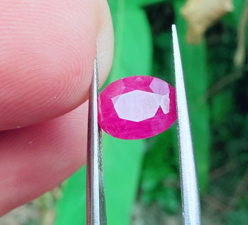 2.50 Carats Natural Ruby Burmese Mogok (untreated) - Etsy UK