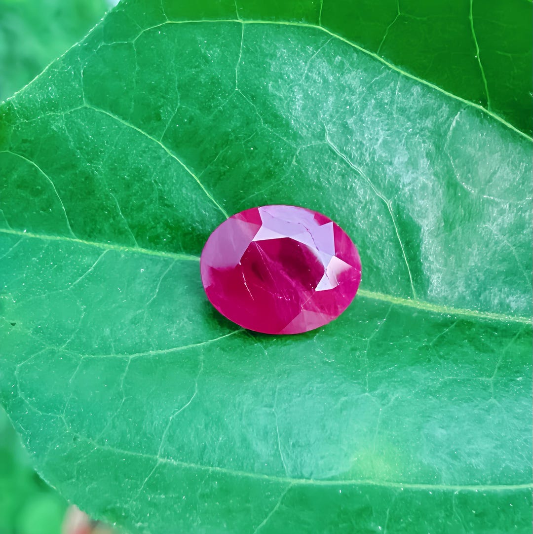 1.90 Carats Natural Ruby Burmese Mogok (untreated) - Etsy
