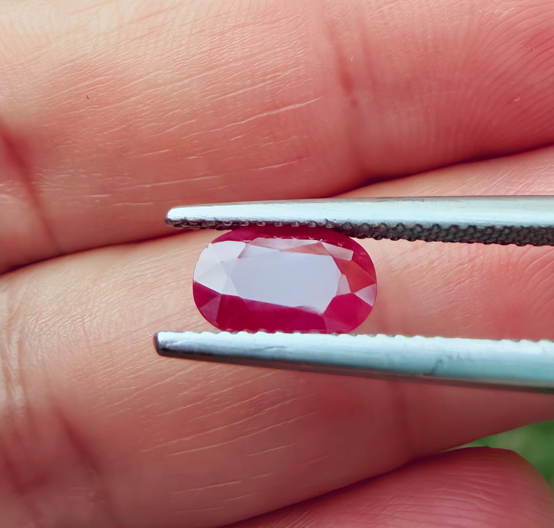 1.55 Carats Natural Ruby Burmese Mogok (untreated) - Etsy