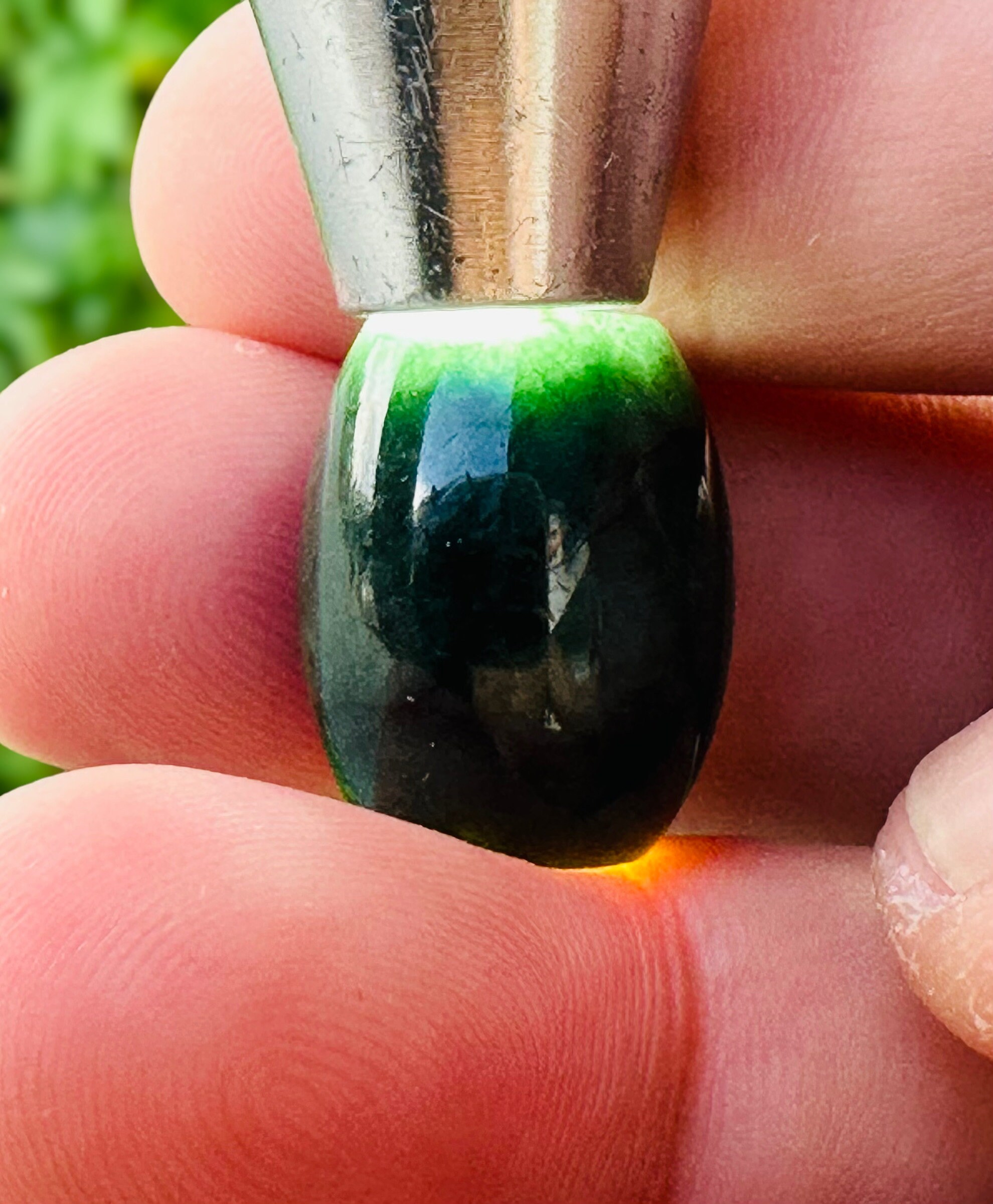 35.50 Carats Natural Black Jade Jadeite Burmese translucent Black Omphacite Jadeite Jade untreated Etsy UK