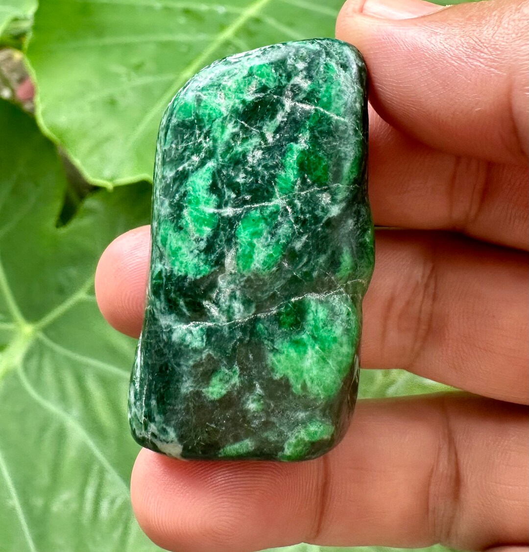 261.50 Carats Natural Rock Kosmochrol Jade,maw Sit Sit Jade,jade Albite ...