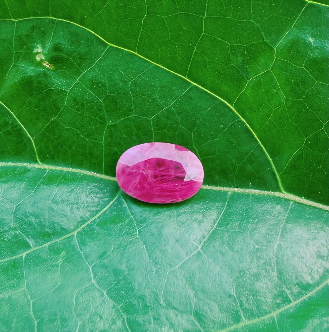 1.30 Carats Natural Ruby Burmese Mogok (untreated) - Etsy