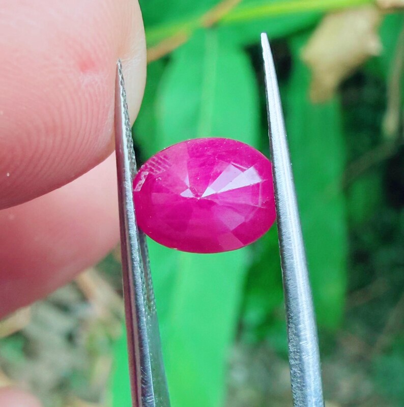 2.50 Carats Natural Ruby Burmese Mogok (untreated) - Etsy UK