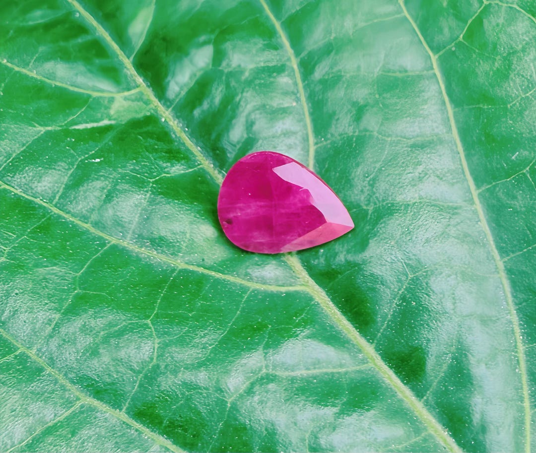 1.00 Carats Natural Ruby Burmese Mogok (untreated) - Etsy